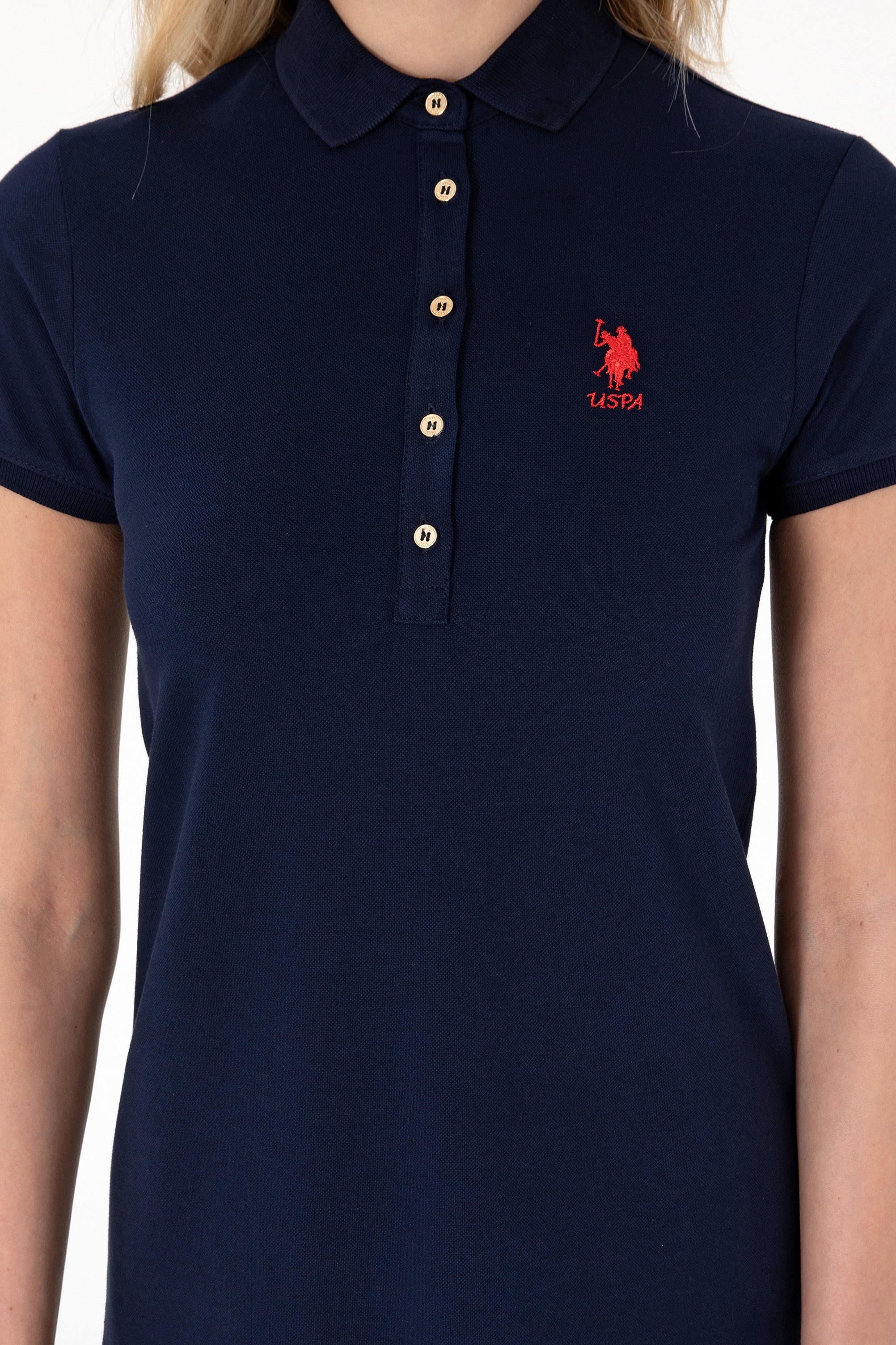 početna stranica desno desno ženska teget plava polo haljina